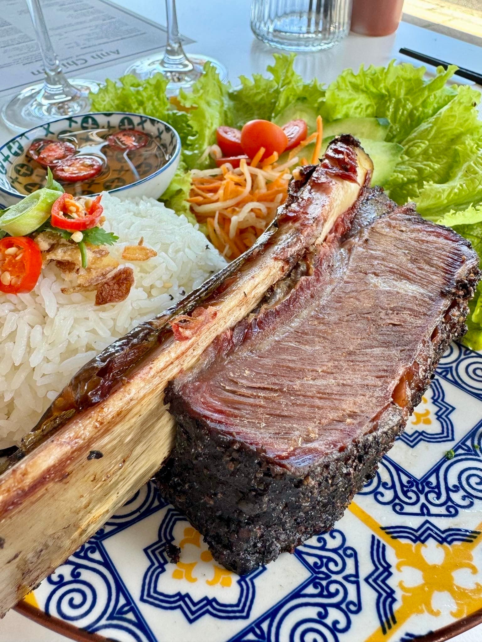 Smoked Beef Short Rib Rice | Anh Chi Em